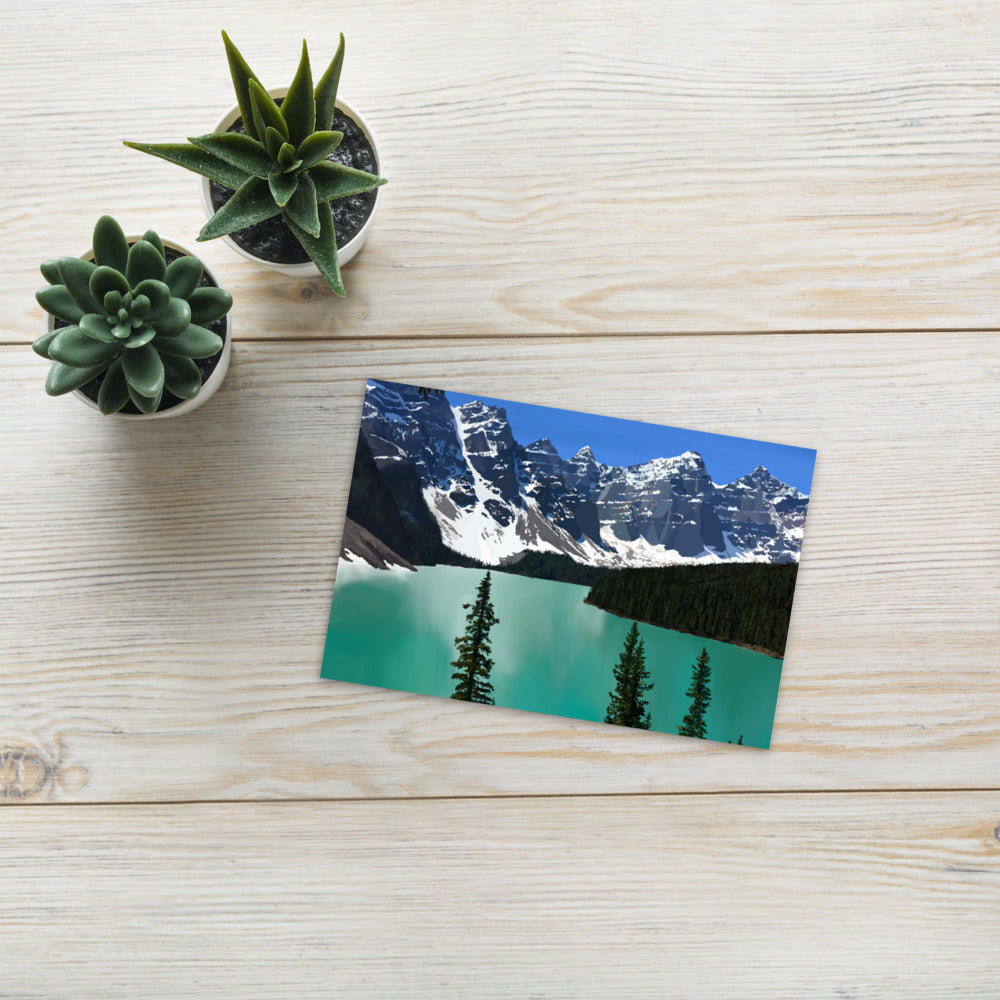 Banff Moraine Lake Postcard | Wandercolors